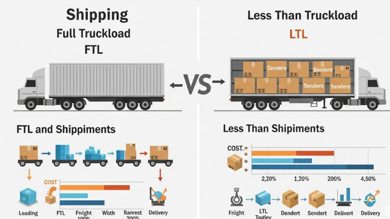 Understanding the Different Shipping Types: FTL, LTL, and More - US ...